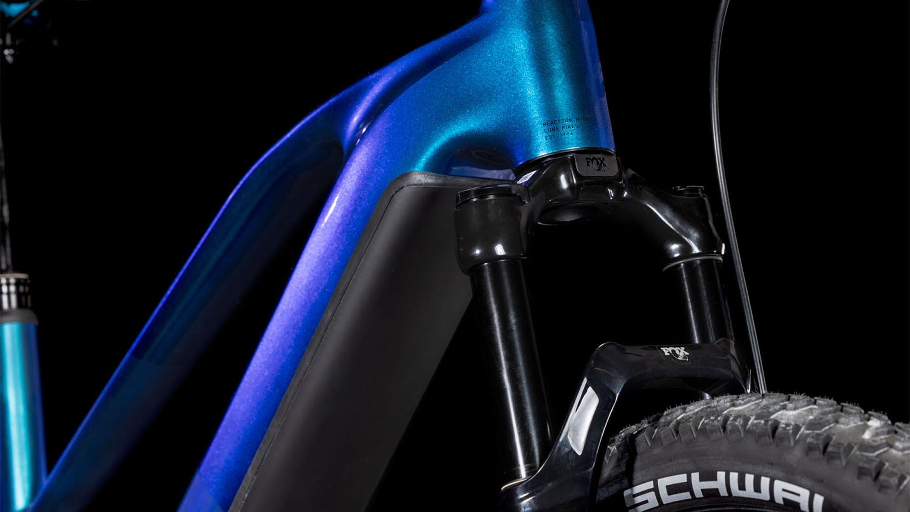 Cube Reaction Hybrid SLX nebula´n´blue - Trapez E-MTB
