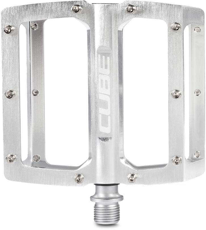 Cube Pedals ALL MOUNTAIN silver brushed | cu-14160