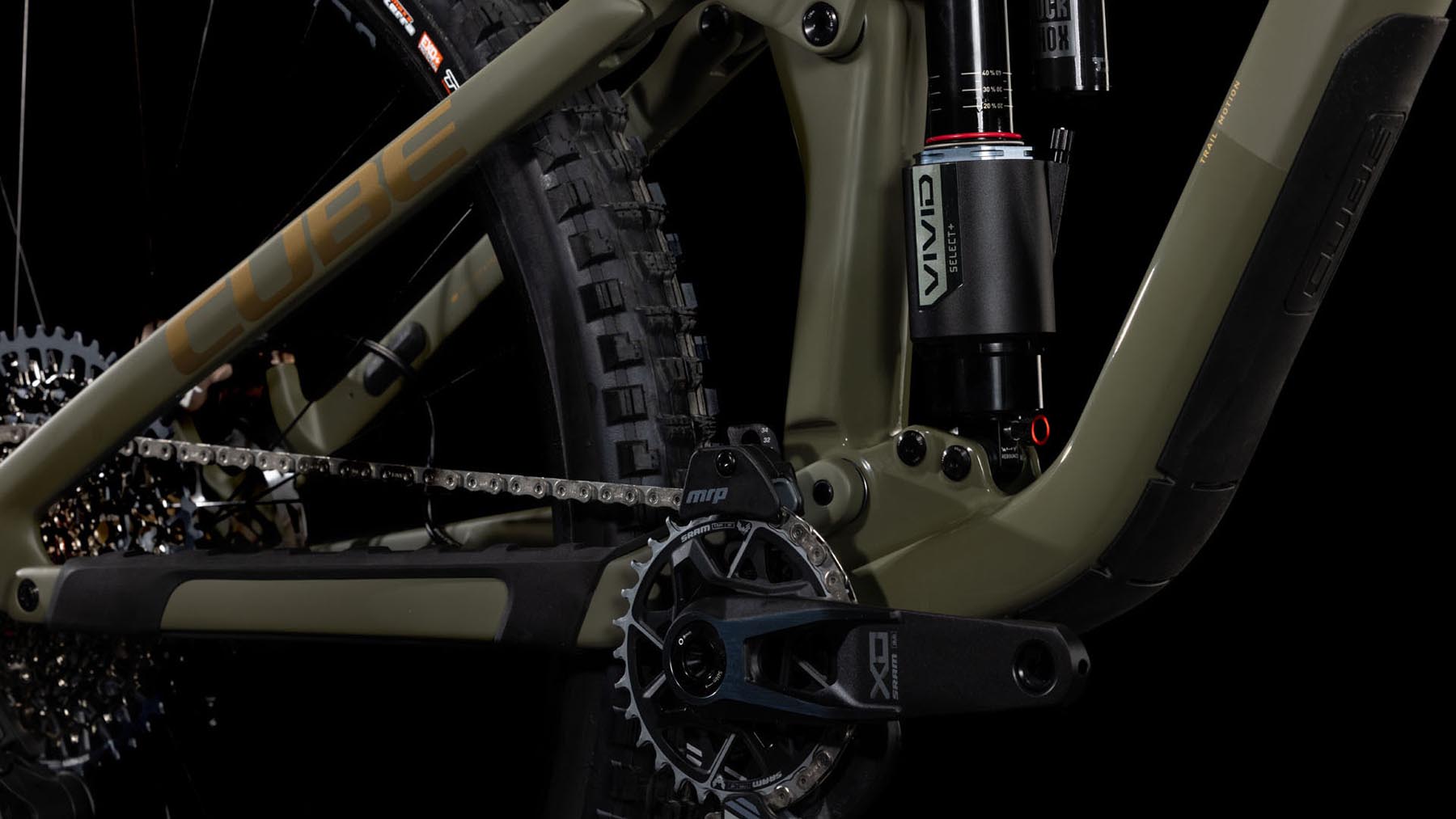 Cube Stereo ONE77 C:68X TM 29 dustyolive n gold 2025 - Fully ...