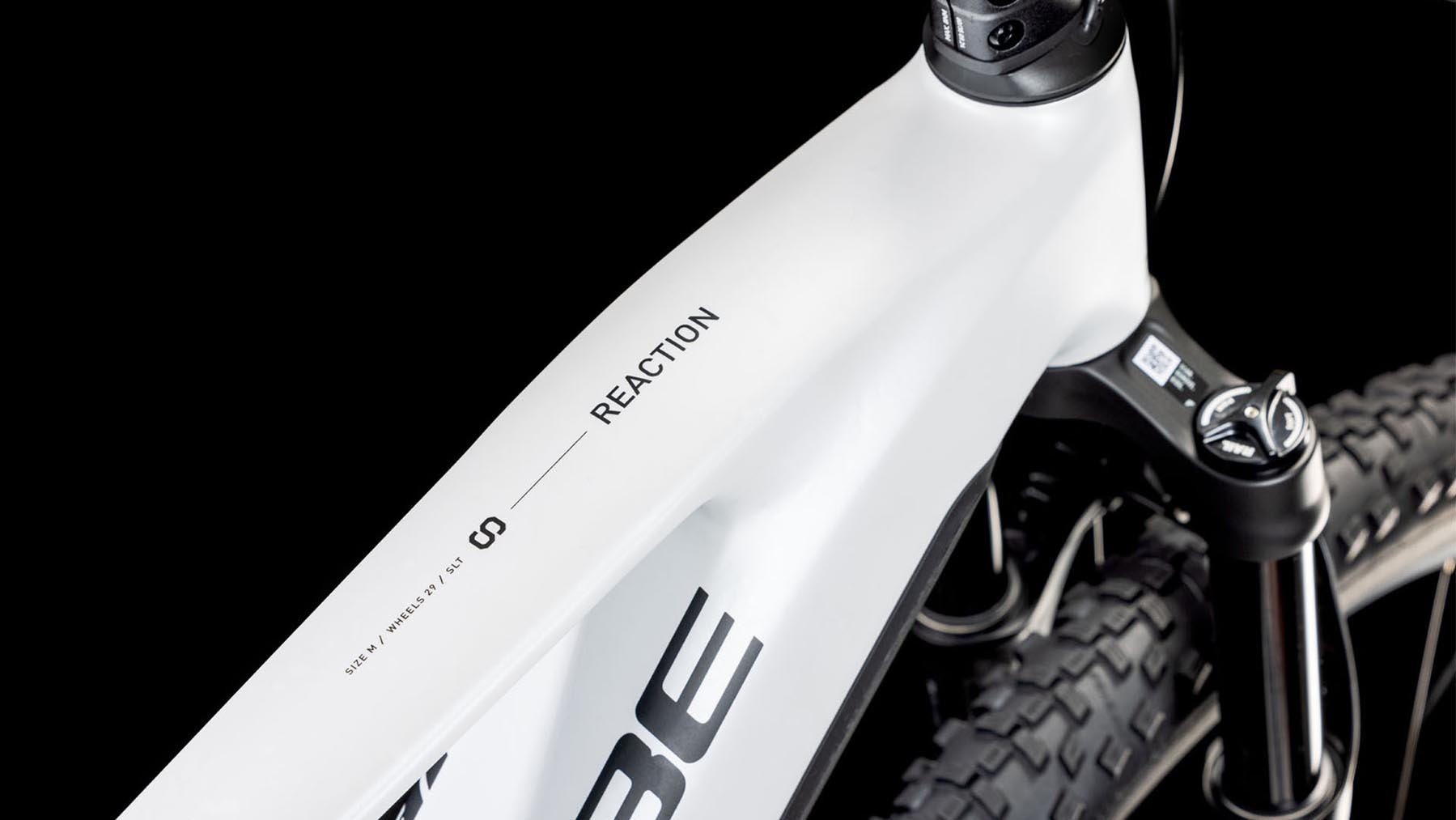 Cube Reaction Hybrid SLT 800 metallicwhite n black 2025 - E-Bike Hardtail Mountainbike | M ...