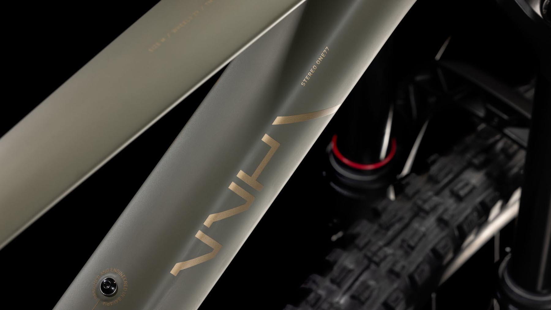 Cube Stereo ONE77 C:68X TM 29 dustyolive n gold 2025 - Fully ...