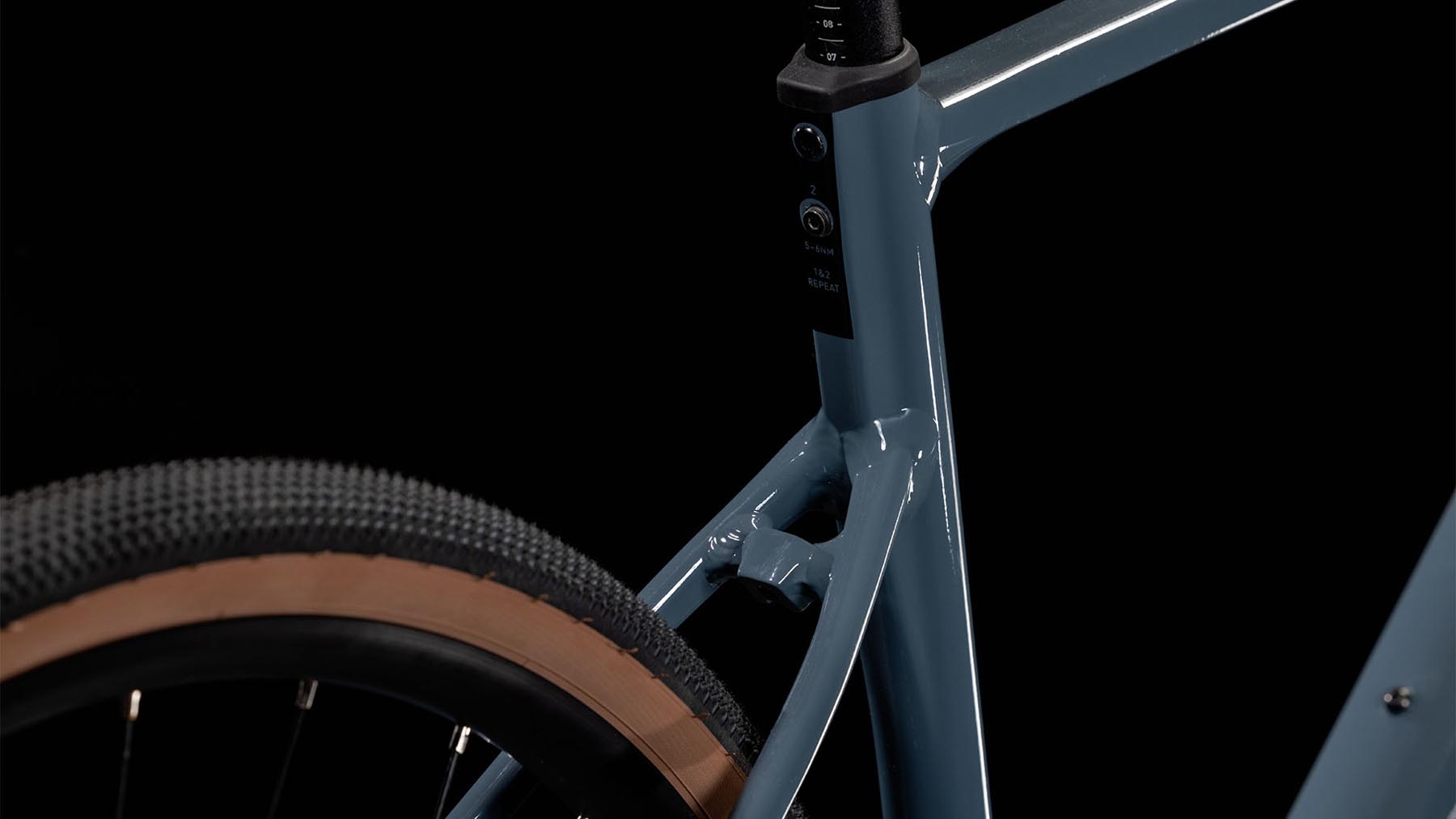 Cube Nuroad EX whale n black 2025 - Gravel Bike