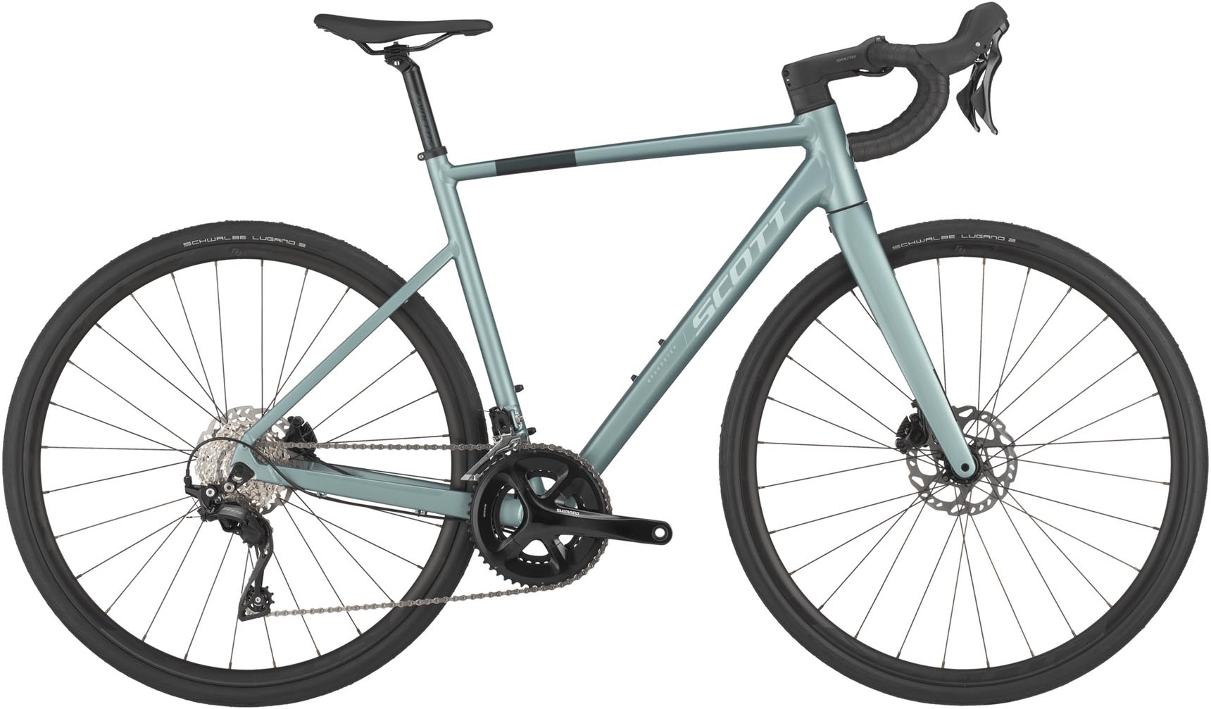 Scott Speedster 10 iceberg green 2025 - Road Bike Aluminum | XS ...
