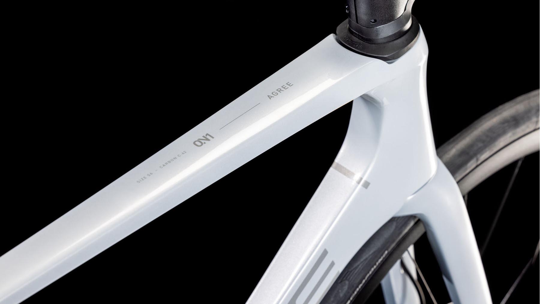 Cube Agree C:62 ONE foggrey n grey 2025 - Rennrad